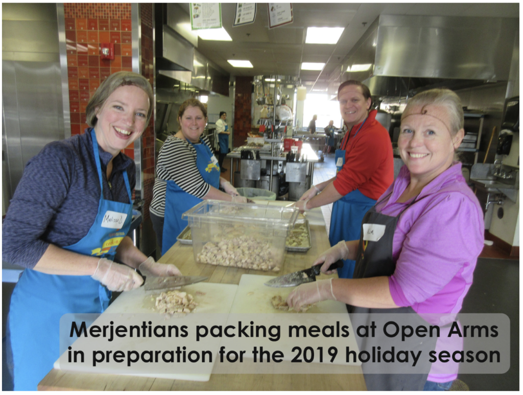 CHARITABLE GIVING - Merjent