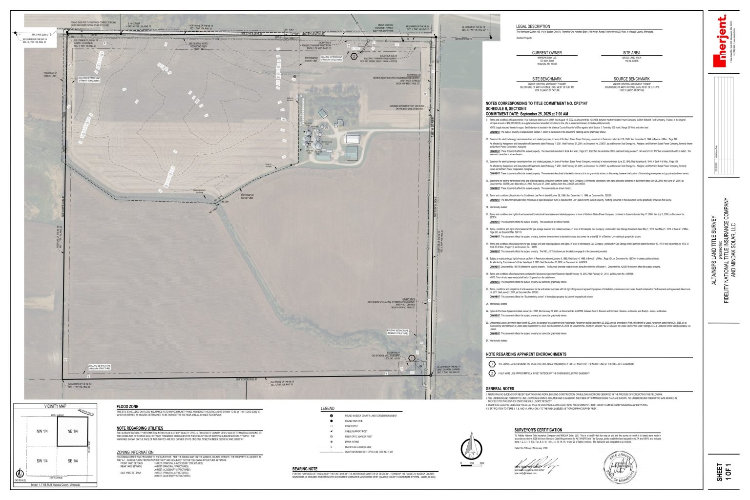 LAND SURVEY - Merjent