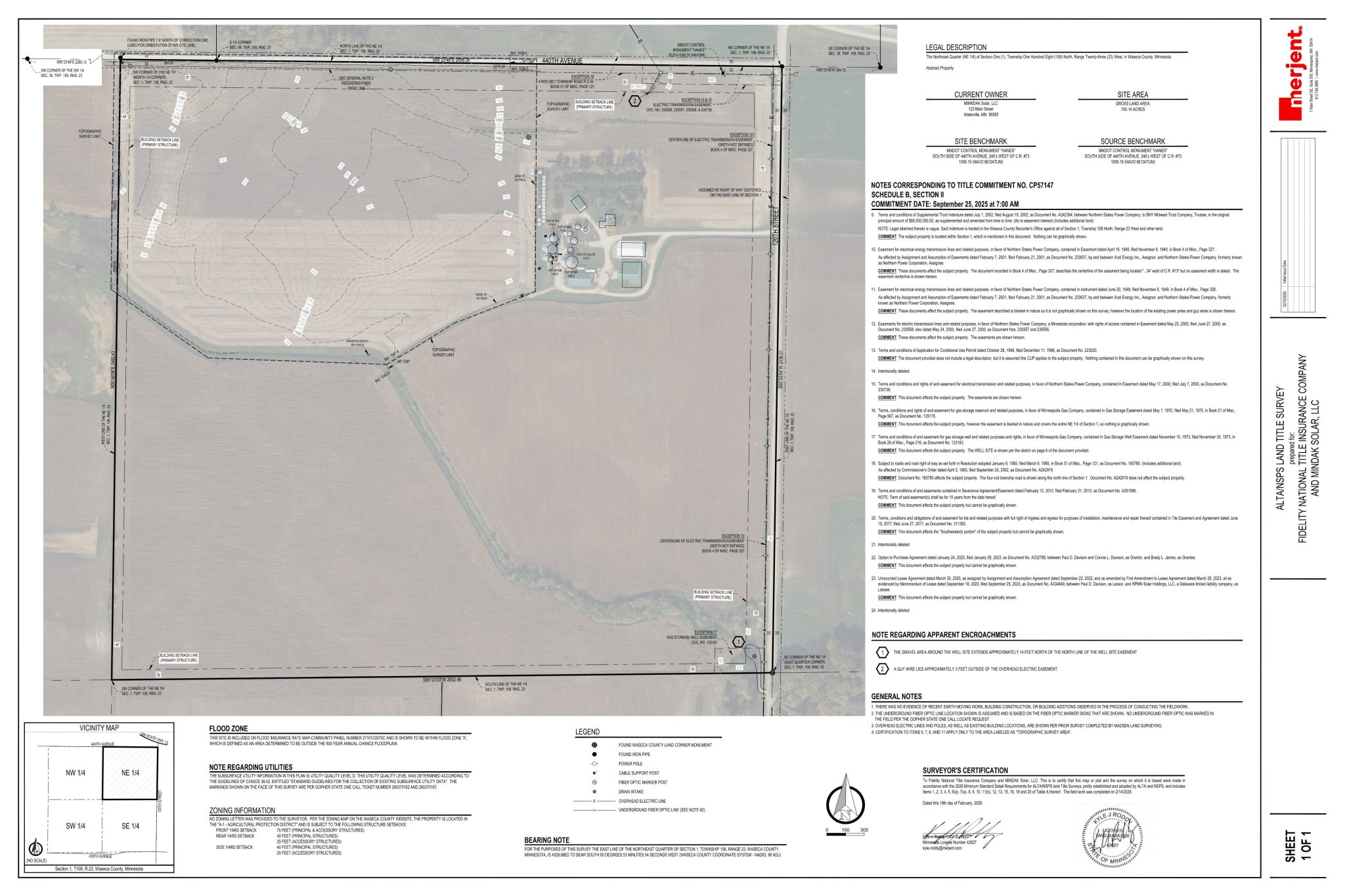 LAND SURVEY - Merjent
